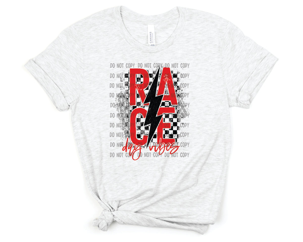 Race Day Vibes Transfer – Small Town Shirt Shack